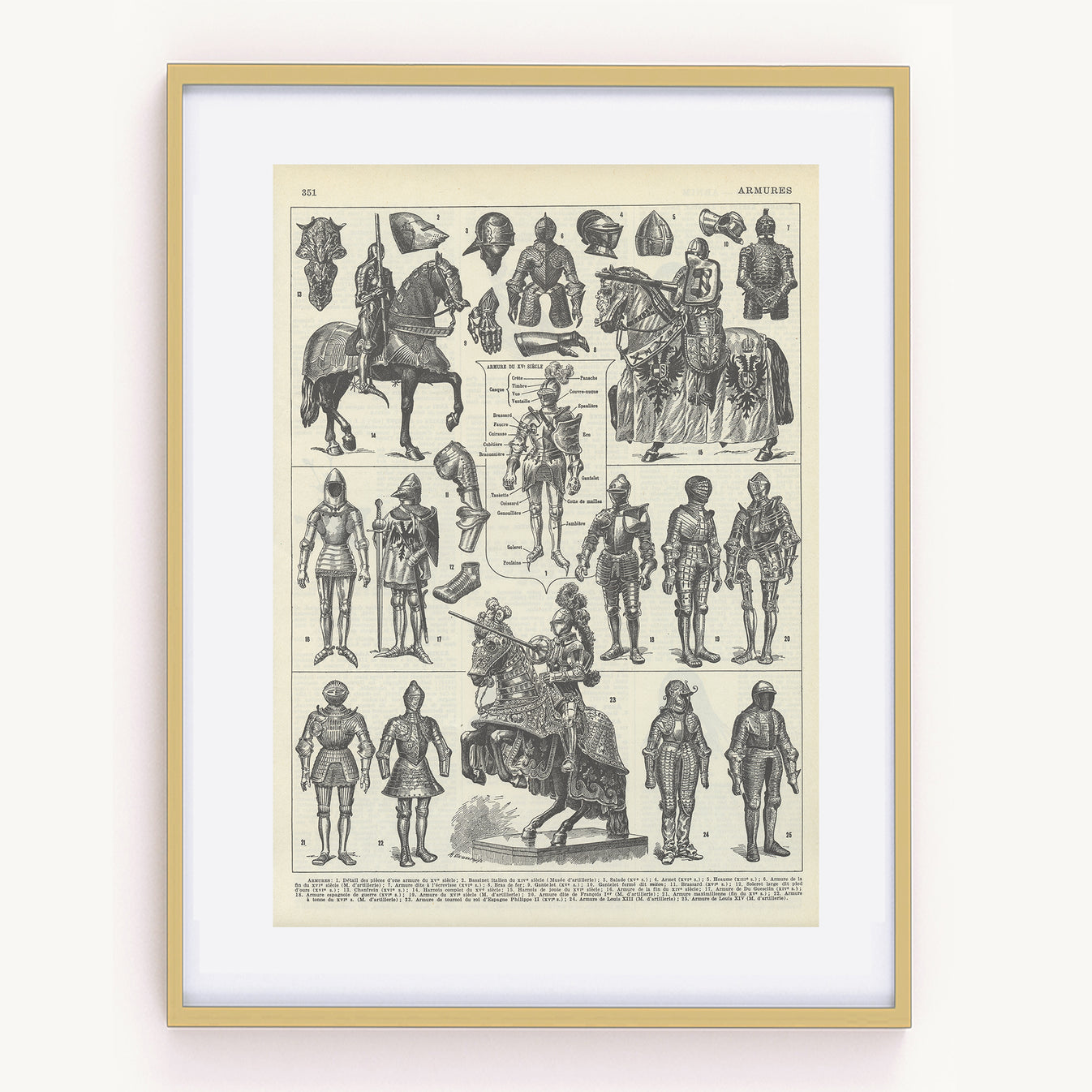1936 Suit of Armor Print