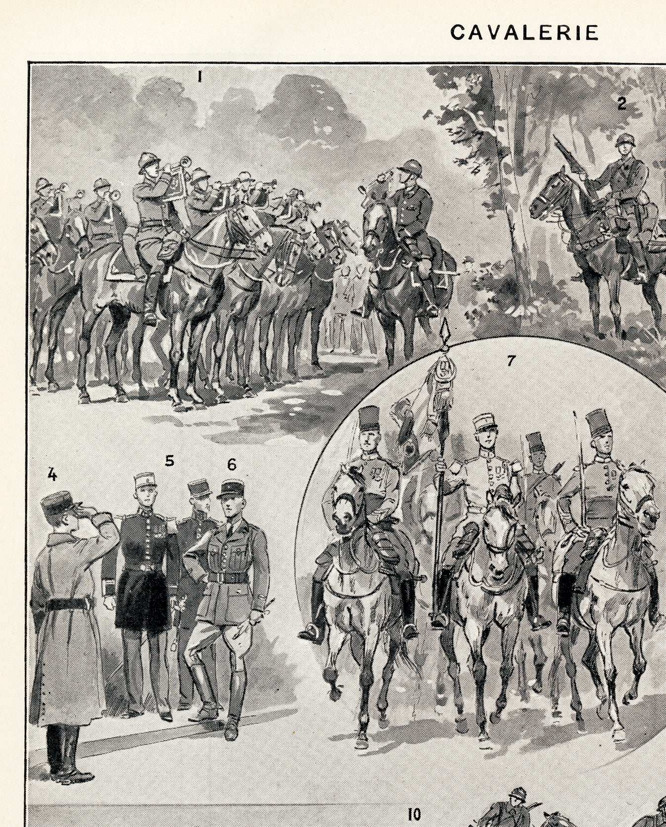 1948 Cavalry Print