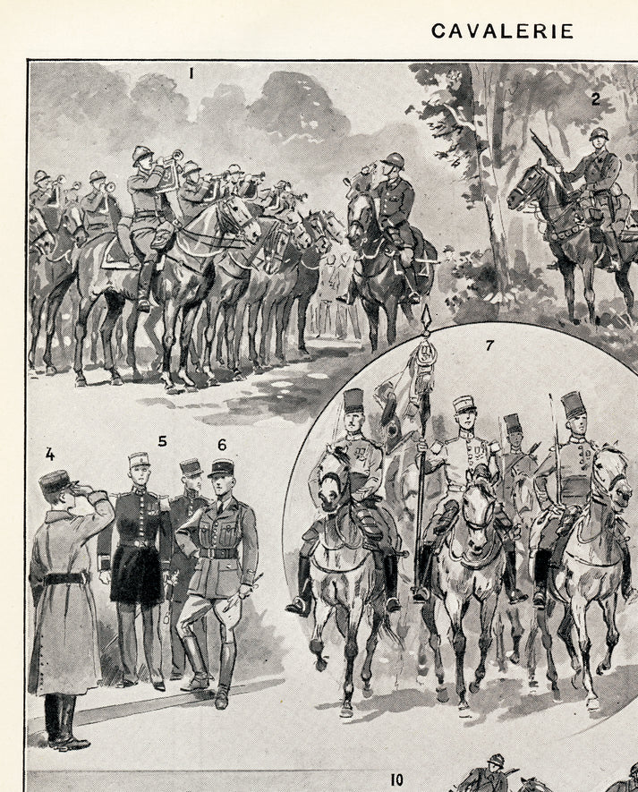1948 Cavalry Print