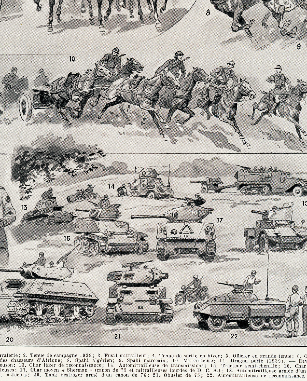 1948 Cavalry Print
