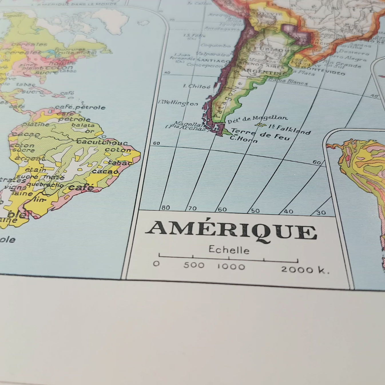 1948 America map